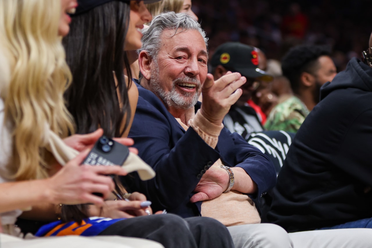 Things are looking up for Knicks owner James Dolan