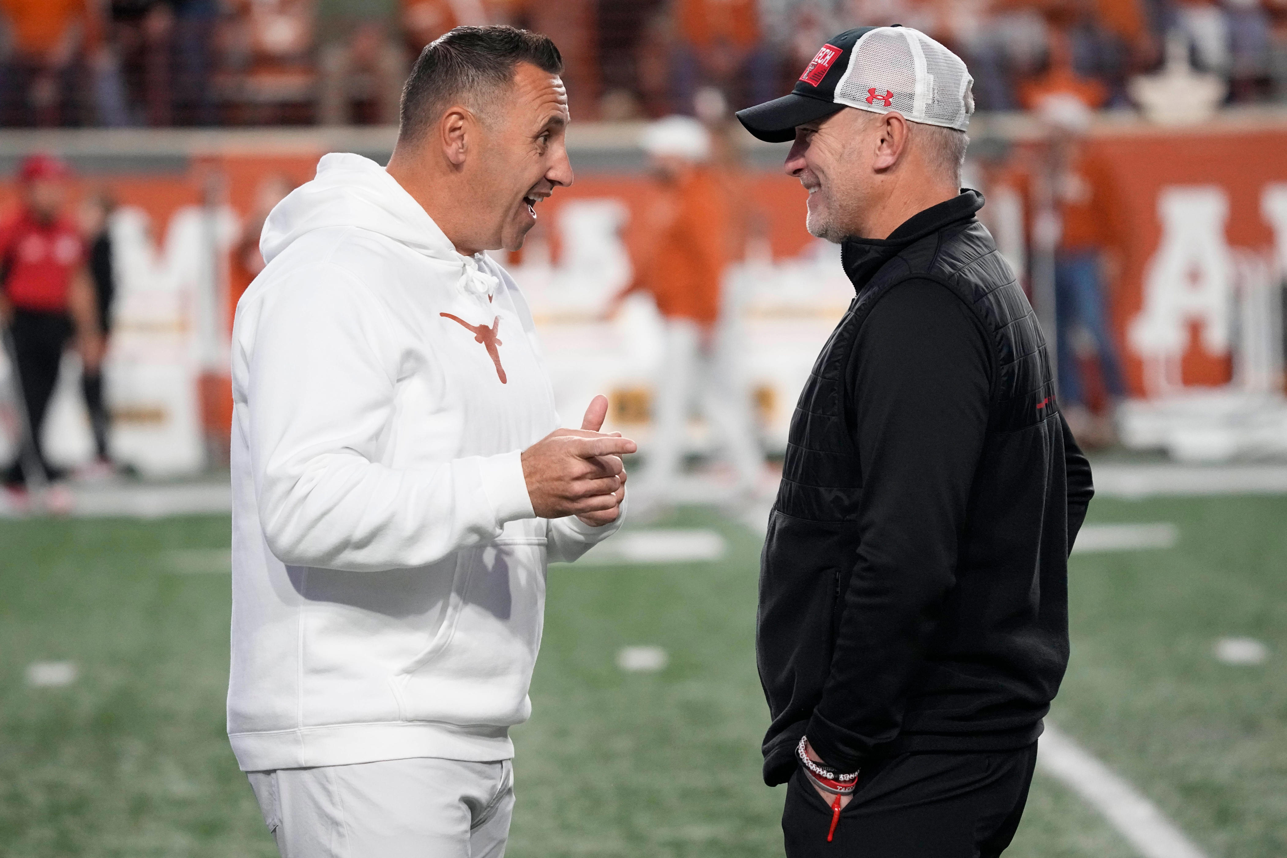 Joey McGuire wants Texas in the opening round of the CFP