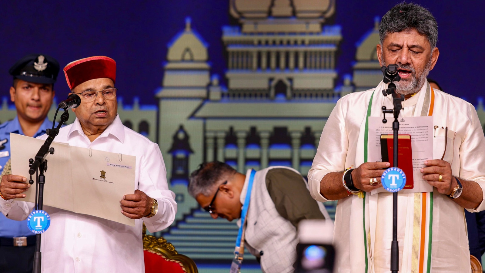D K Shivakumar’s 13-member cabinet, a mix of old-timers and new faces