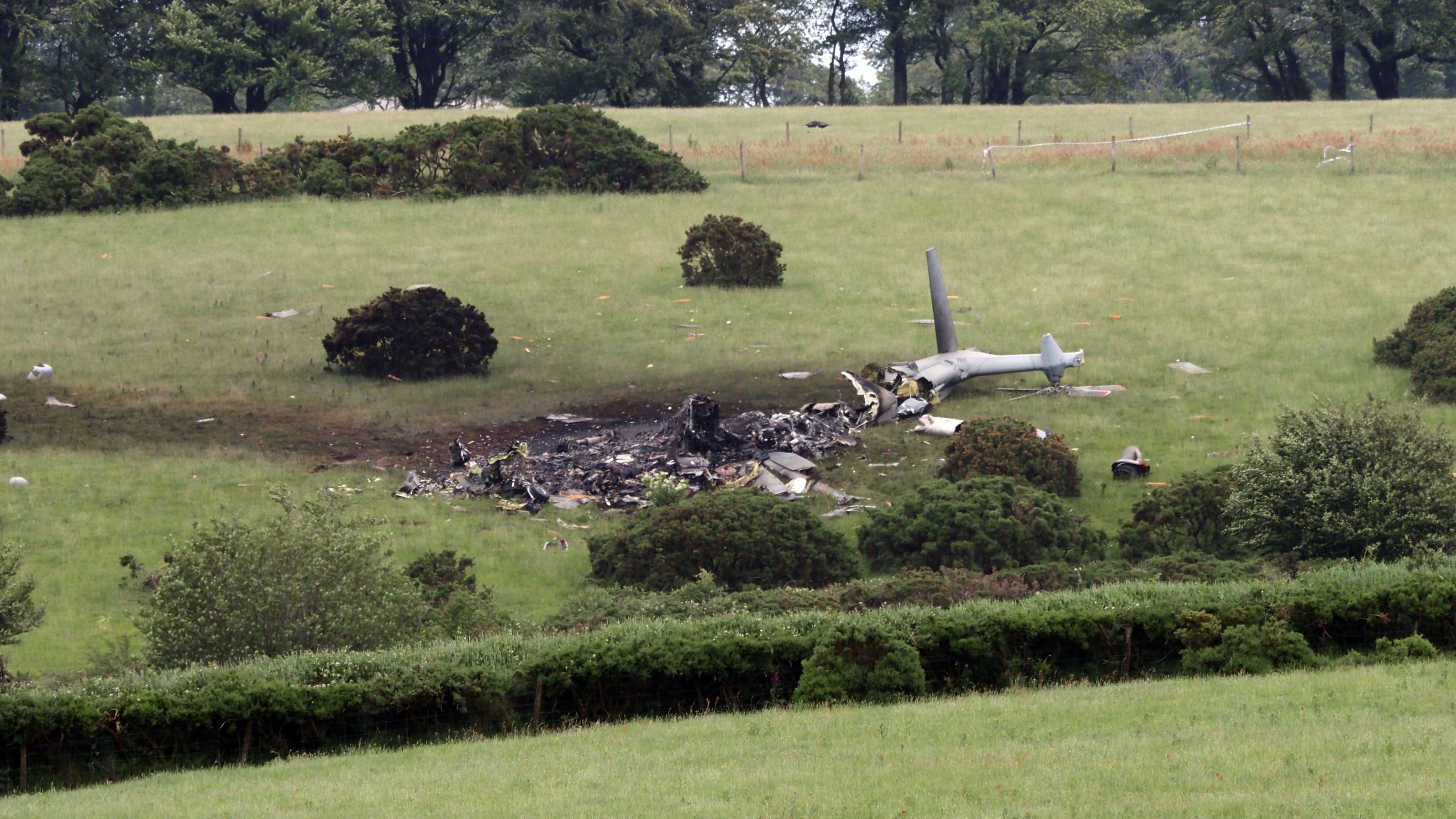 Three members of Royal Navy killed as helicopter crashes on training ...