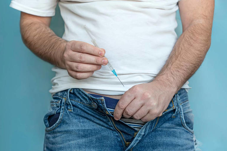 Doctors issue severe warning over 'scrotox' penismaxxing trend as ...