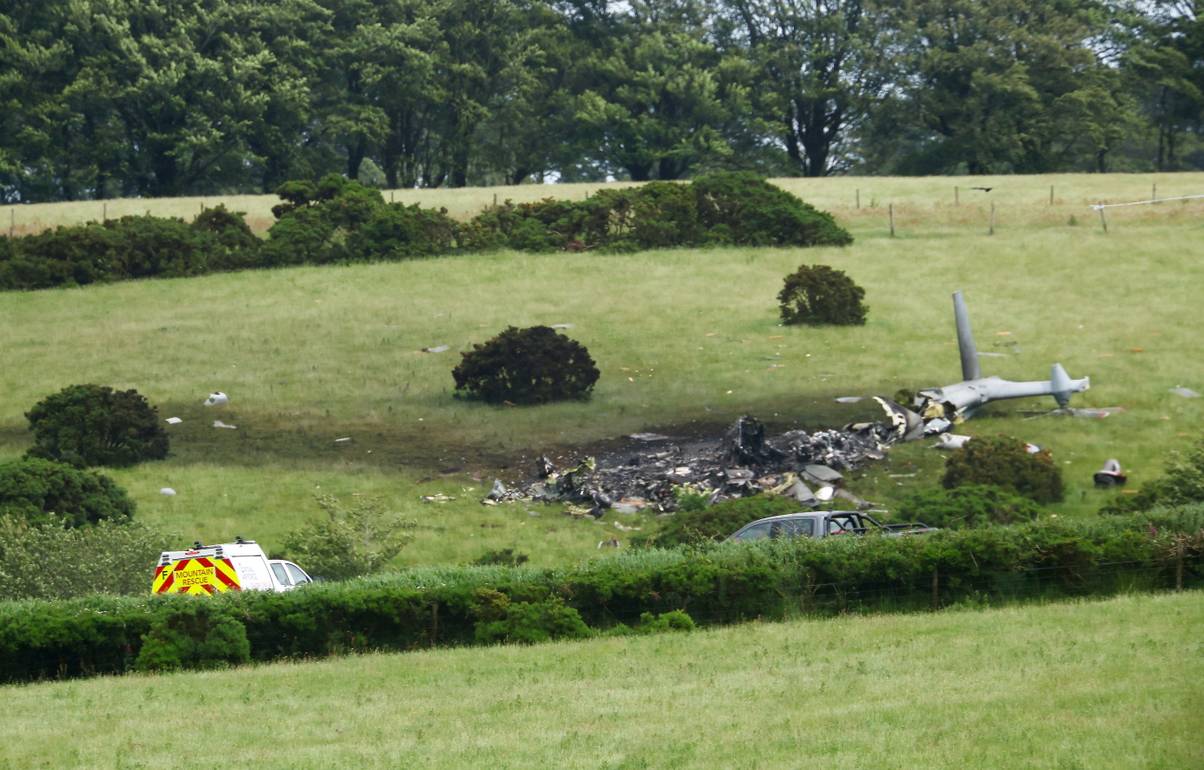 Three members of Royal Navy die in tragic helicopter crash