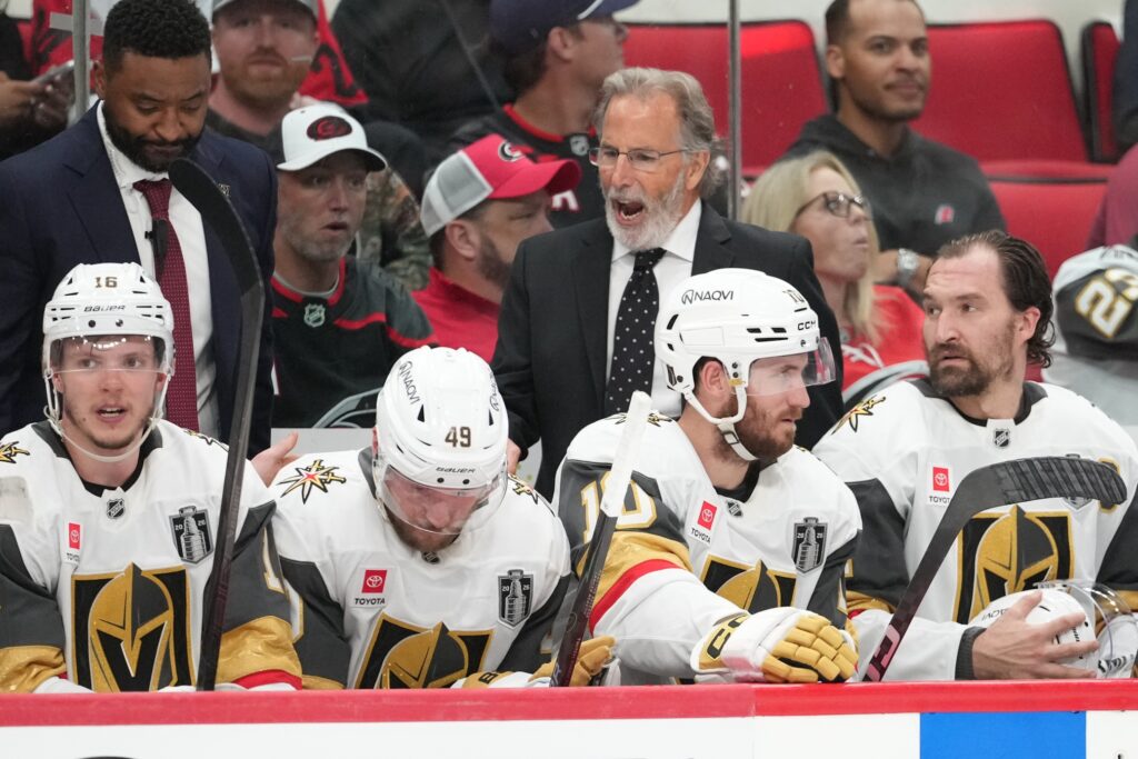 Coach John Tortorella breaks down Brett Howden’s shorthanded defense ...