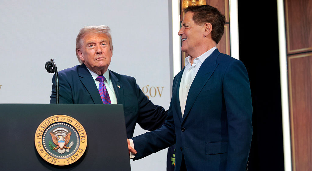 Mark Cuban called Trump an 'idiot' and a 'fascist' — now they're ...