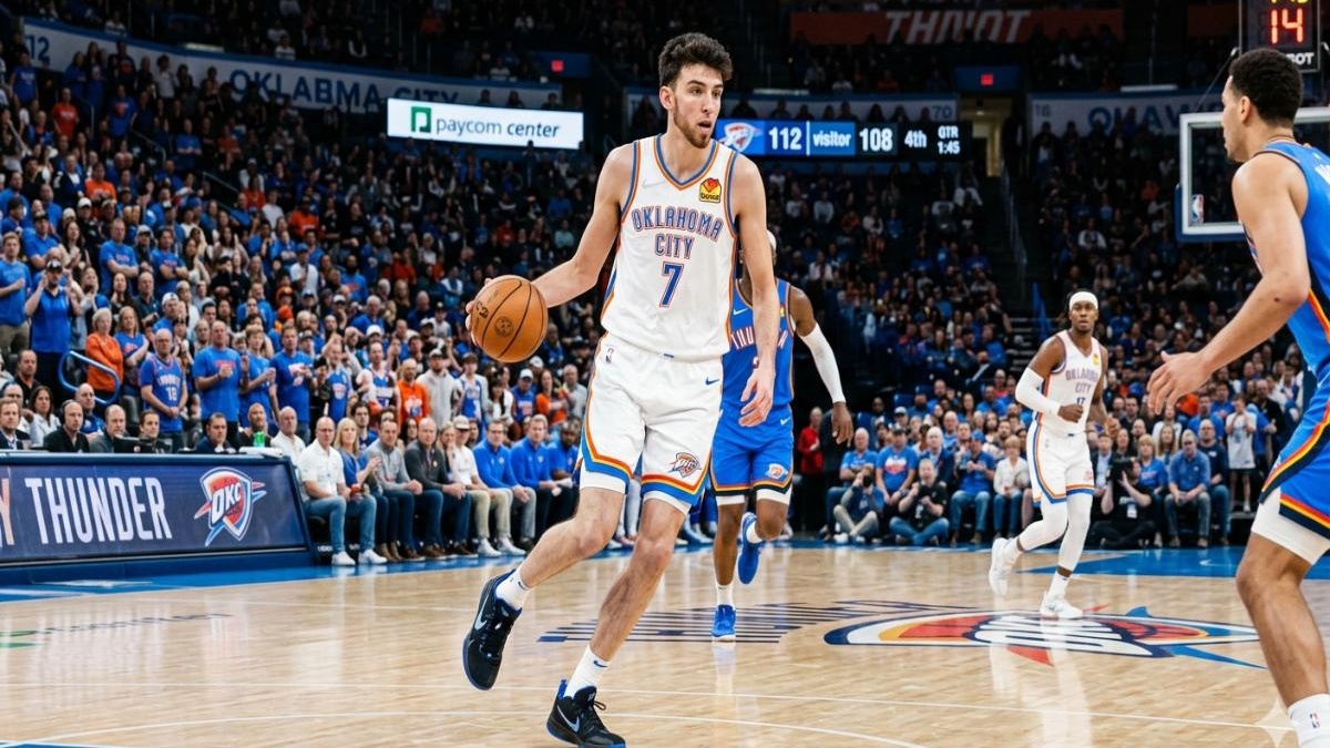 Thunder just made their position on Chet Holmgren crystal clear after ...