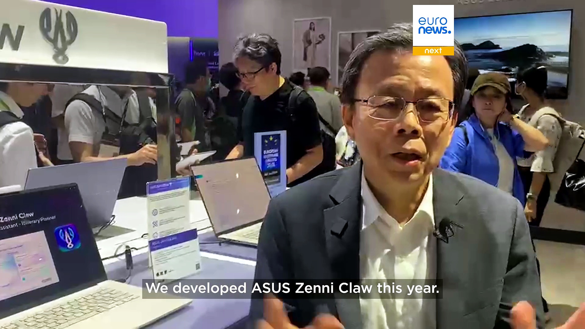 Taiwan's Asus unveils 'AI City' and Nvidia-powered laptops at Computex