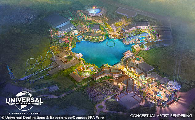 Universal's new Bedford theme park unveils its official logo as it ...