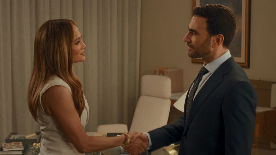 Jennifer Lopez connects with Brett Goldstein for an 'Office Romance'