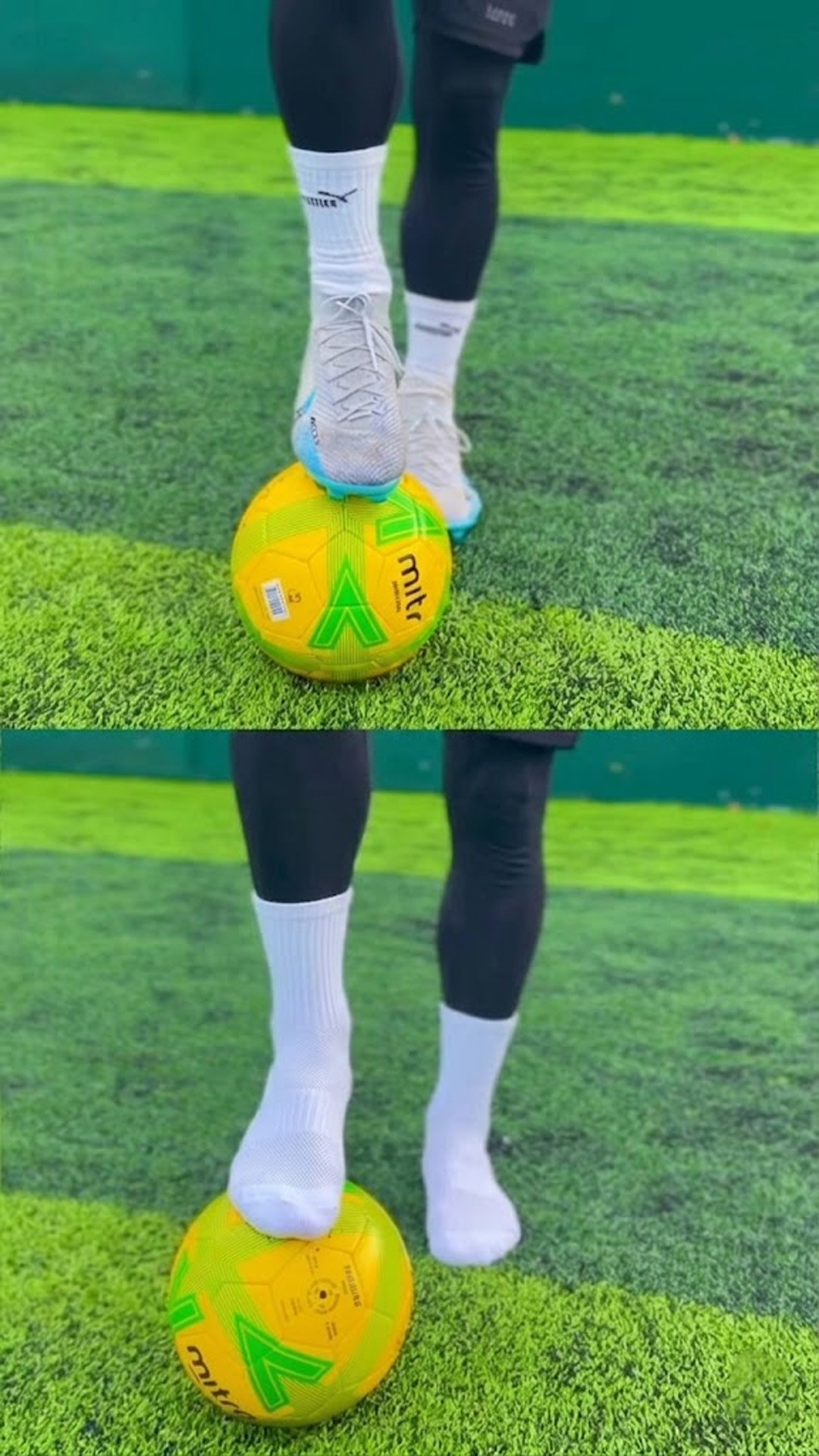 Which provides better grip, football boots or grip socks?