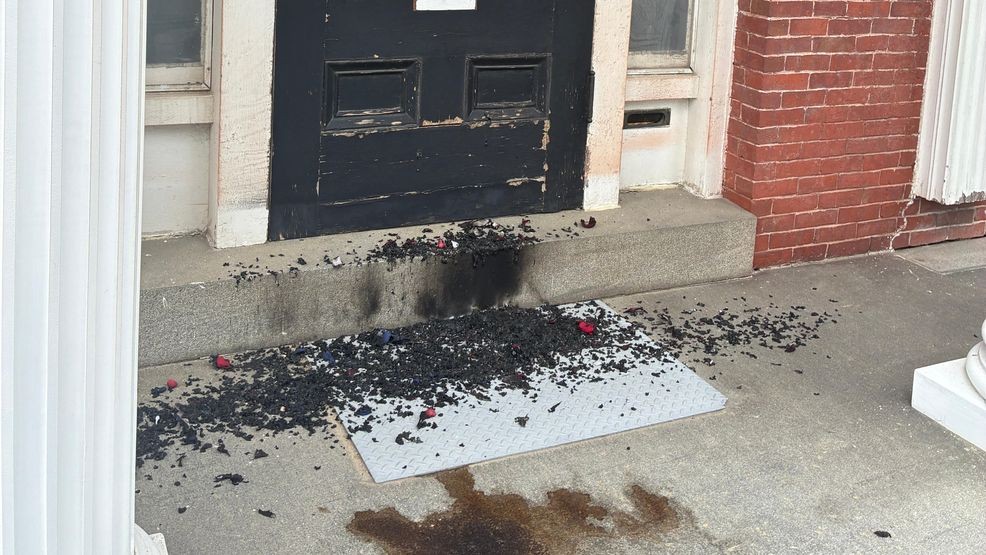 Arson investigation underway after American flag burned at Bath Masonic ...