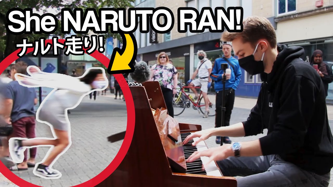 I played anime songs on piano in public