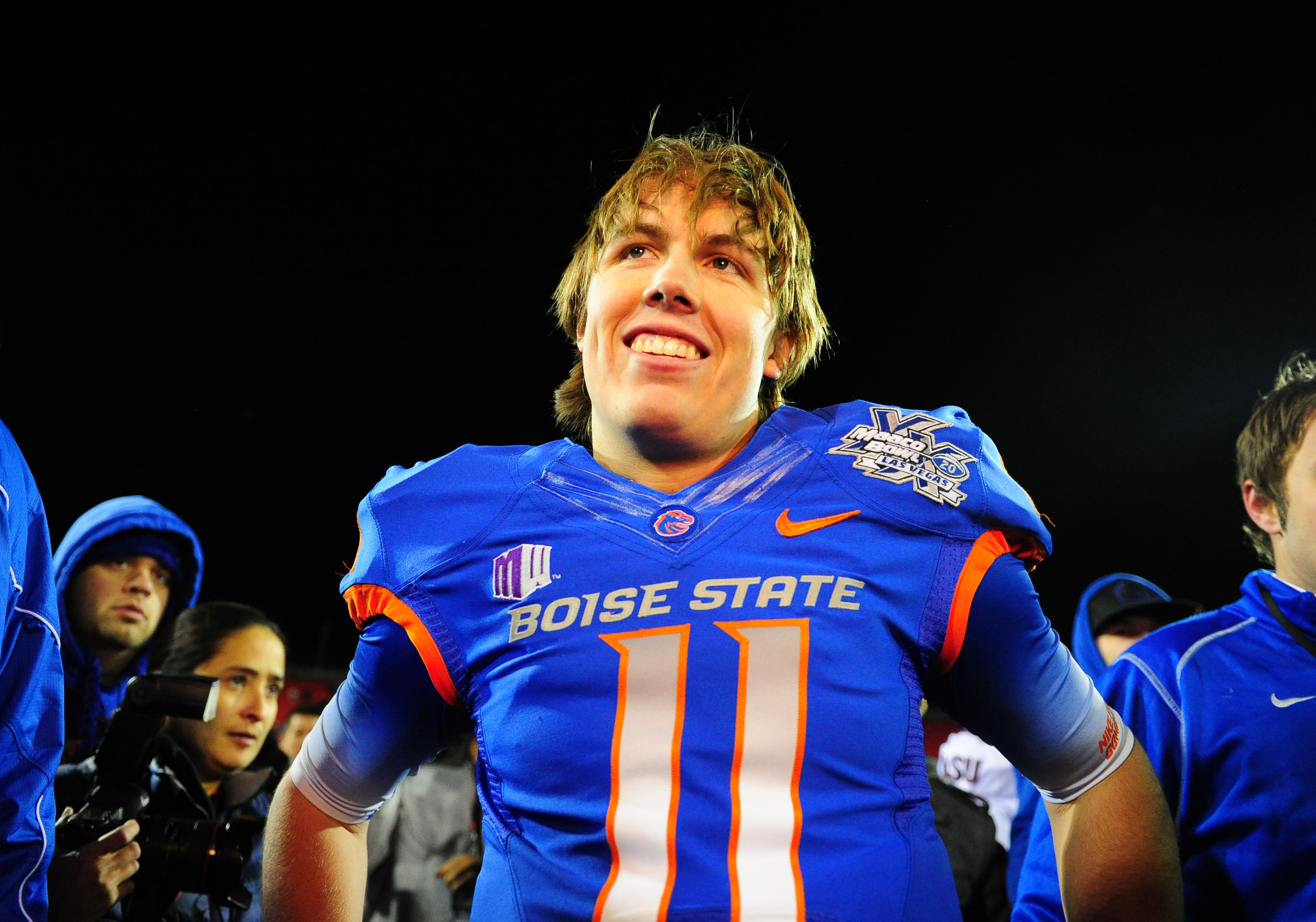Saints head coach and former Boise State QB Kellen Moore in ...