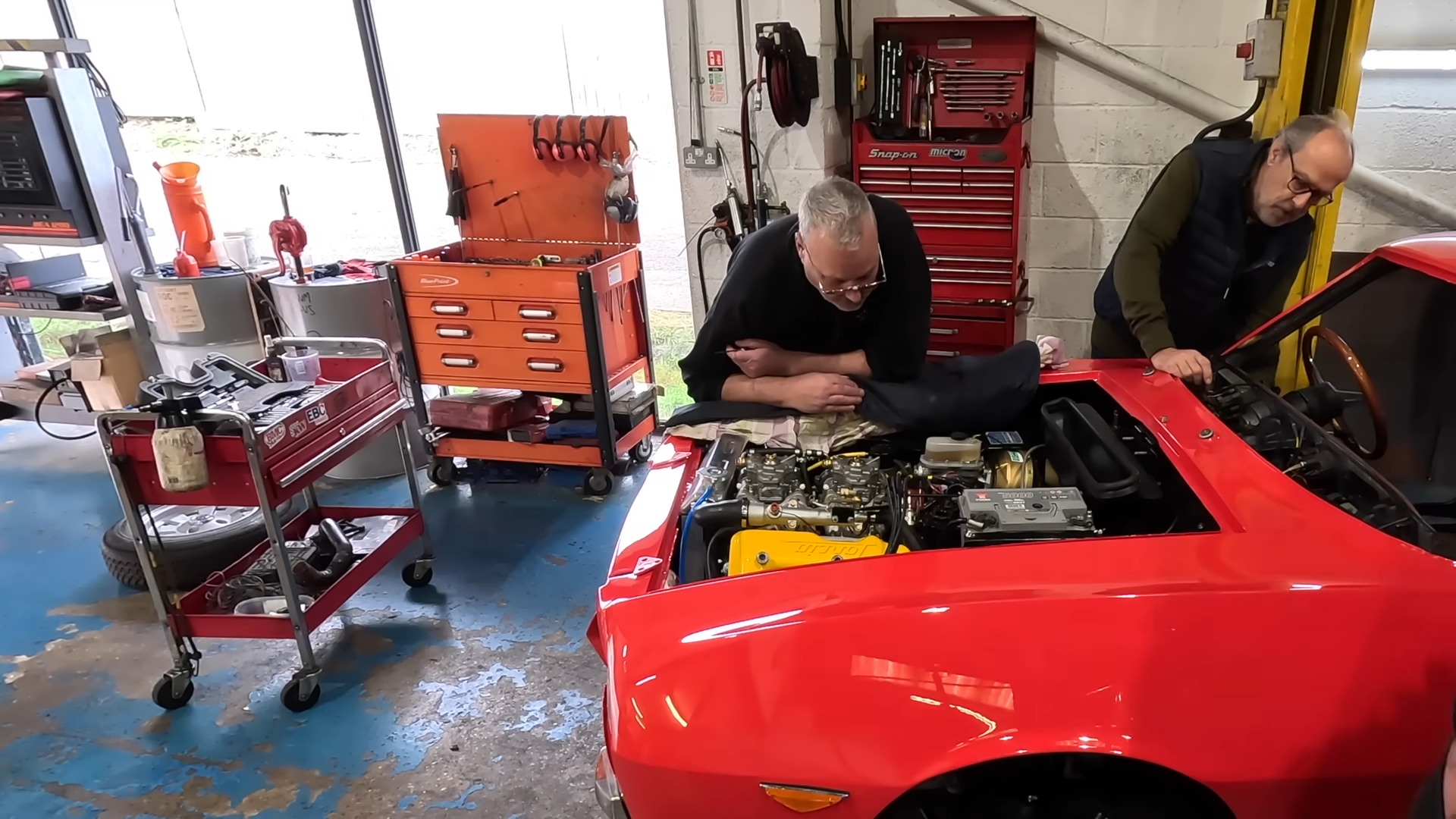 Will the restored Lancia engine start after years