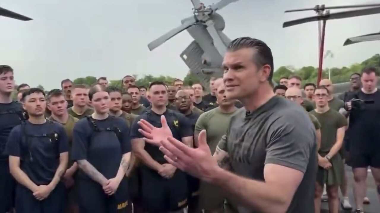 Pete Hegseth becomes target of criticism after speech about Iran war ...