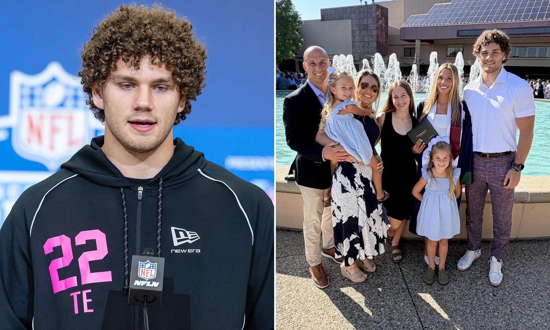 Footage of under-fire NFL star, 24, and ex-coach's 18-year-old daughter ...