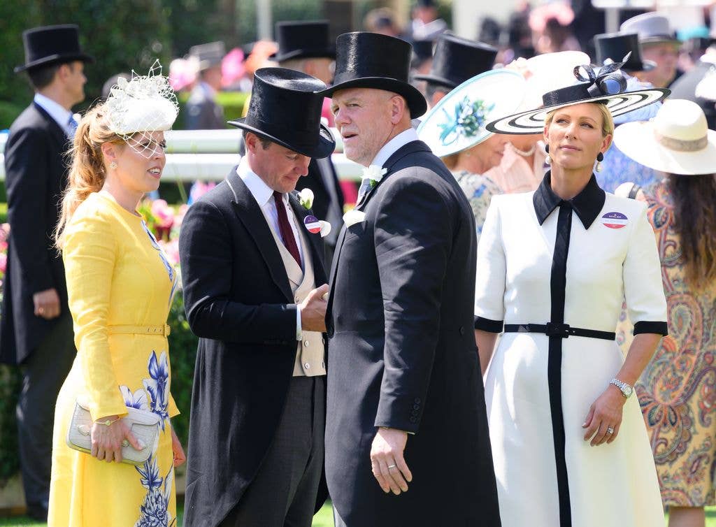 Zara Tindall was a 00s fashion icon in shoulder-baring Ascot dress