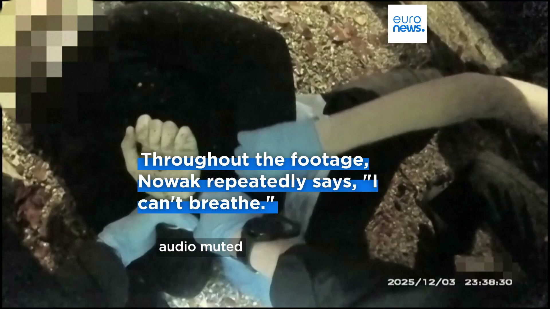 Henry Nowak stabbing: Key moments from police bodycam footage