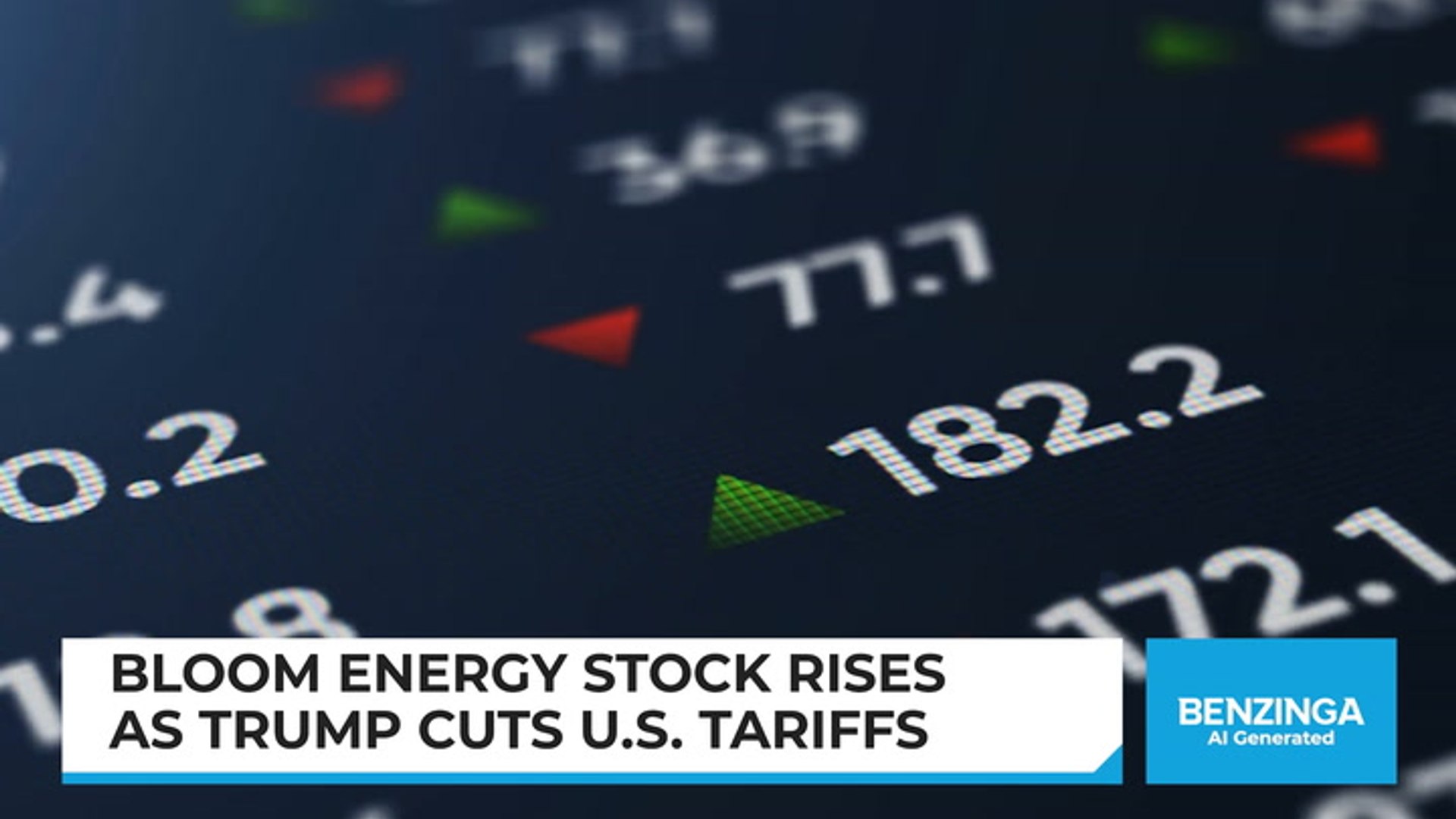 Bloom Energy up 10%