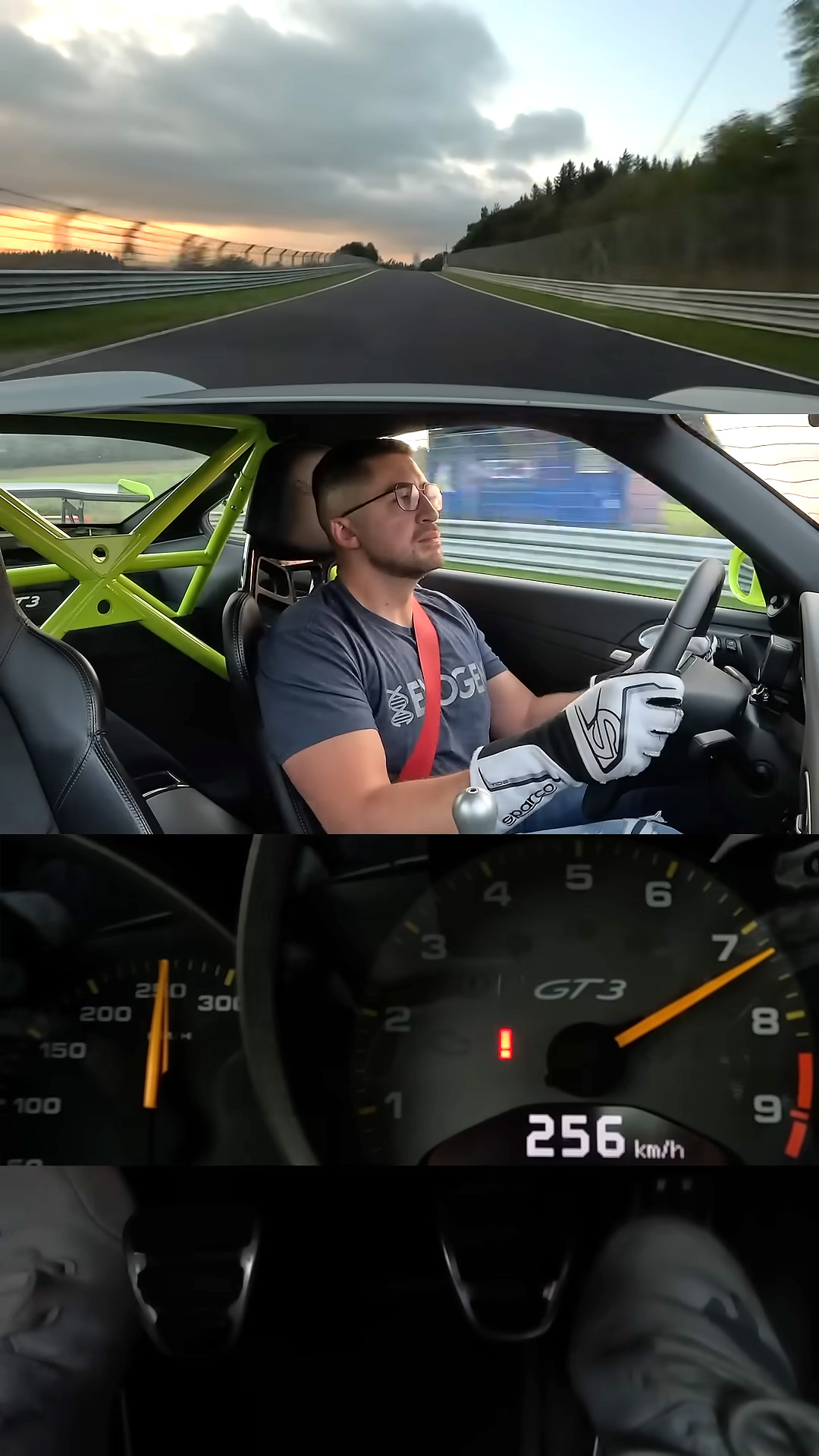 Is this the most beautiful Nürburgring track sunset for car enthusiasts?