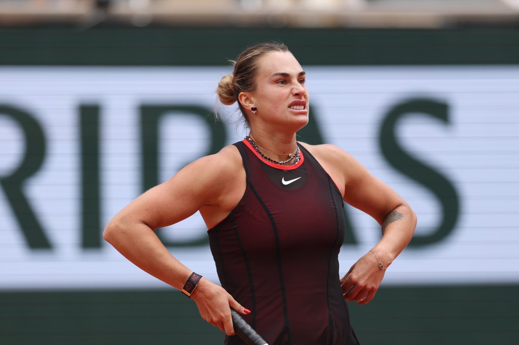 Aryna Sabalenka has stunning French Open meltdown — losing last 10 ...