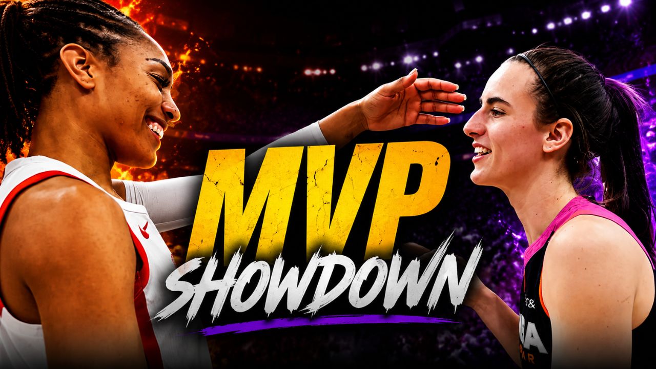 A'ja Wilson eyes record-breaking fifth MVP as Caitlin Clark looms