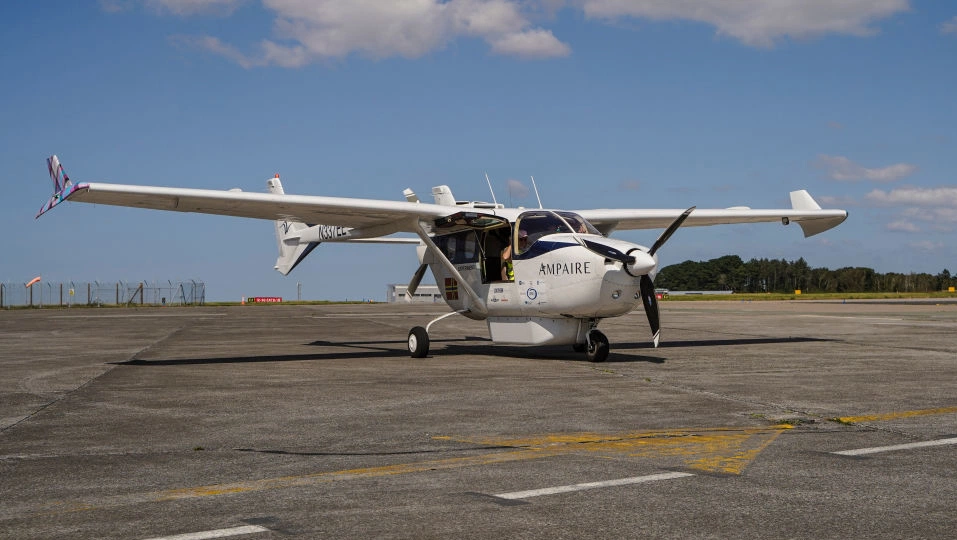 GE Aerospace completes first full hybrid-electric engine ground test