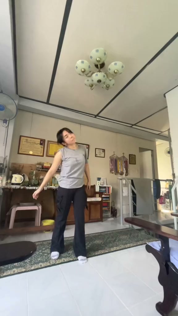 Shaking off the rust with a living room dance session