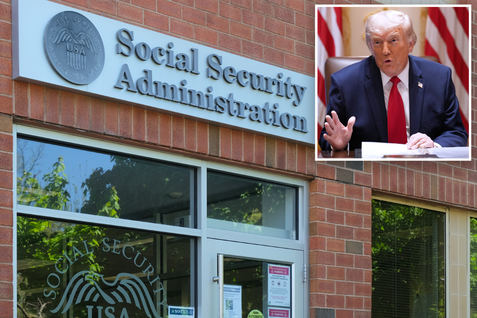 Social Security Administration fires 7,100 staffers in historic cuts ...