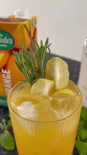 Easy Malibu sunset cocktail at home