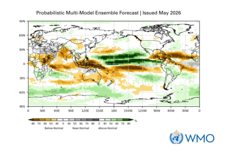 Map shows El Niño impact as UN issues warning