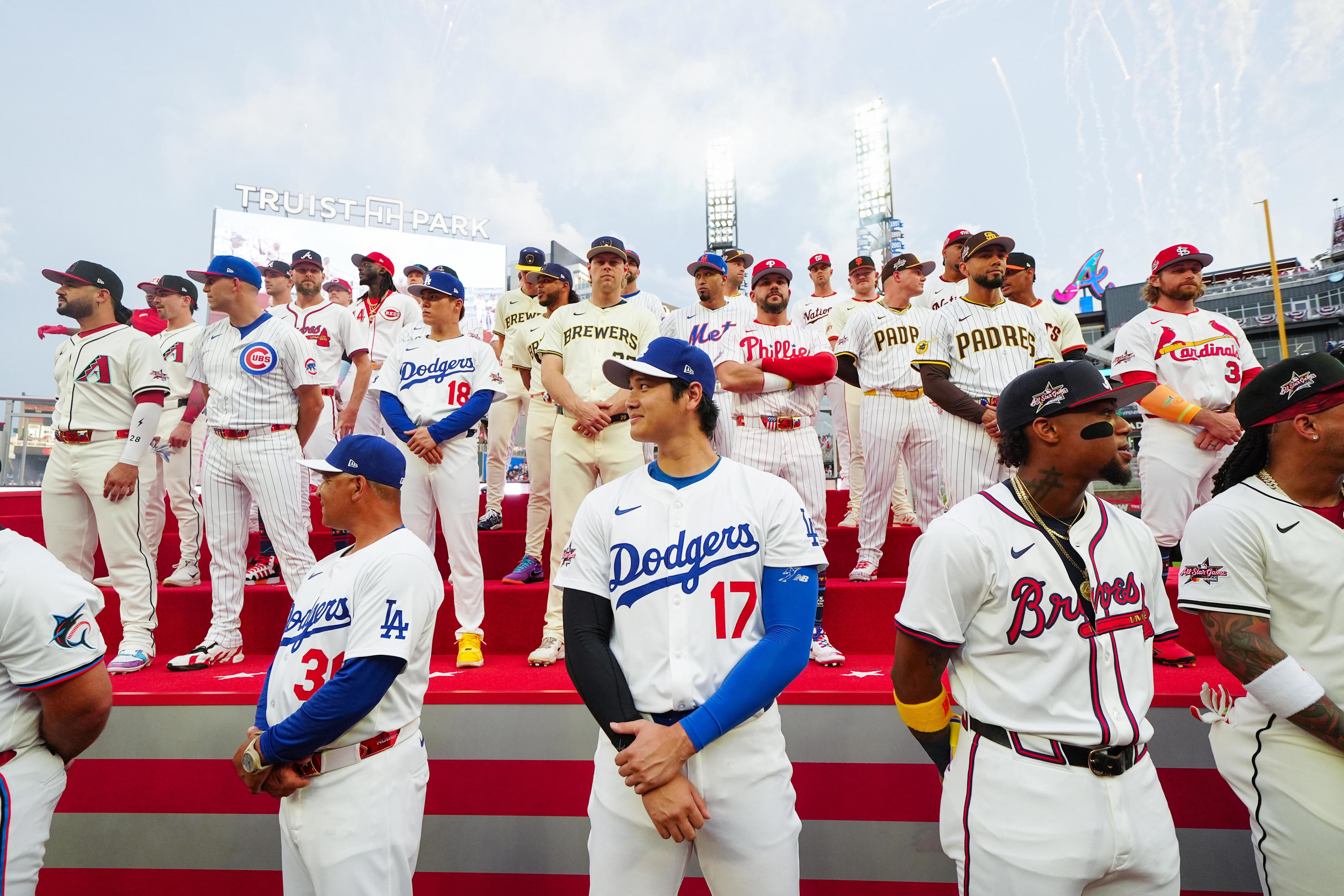 Which Dodgers position players will be All-Stars?