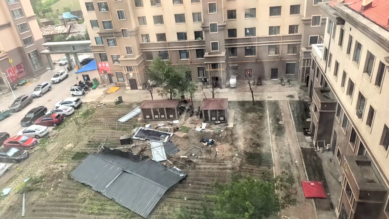 Heilongjiang hit by fierce windstorm