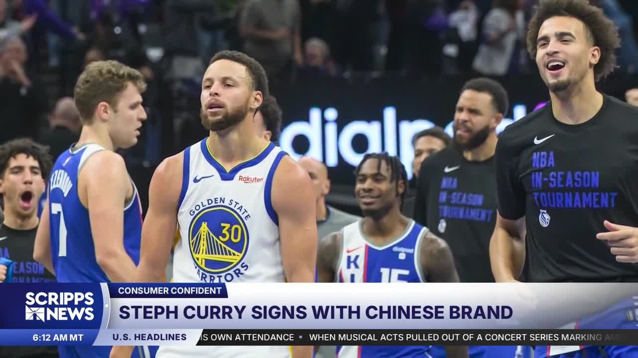 NBA's Stephen Curry signs long-term deal with Chinese sportswear giant