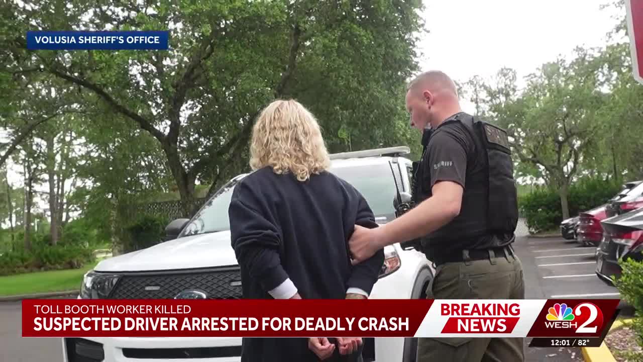 Woman arrested after alleged DUI crash kills toll booth worker on ...