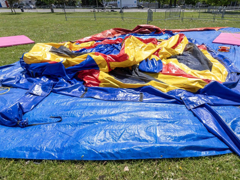 Montreal toddler dies from injuries after winds tossed bouncy castle ...