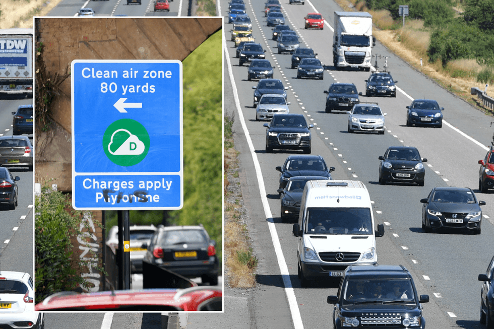 Drivers face £120 fines for breaking major Clean Air Zone rules