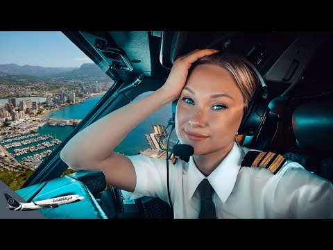 Flying the Boeing 737 to Alicante: Cockpit view, charts & procedures ...
