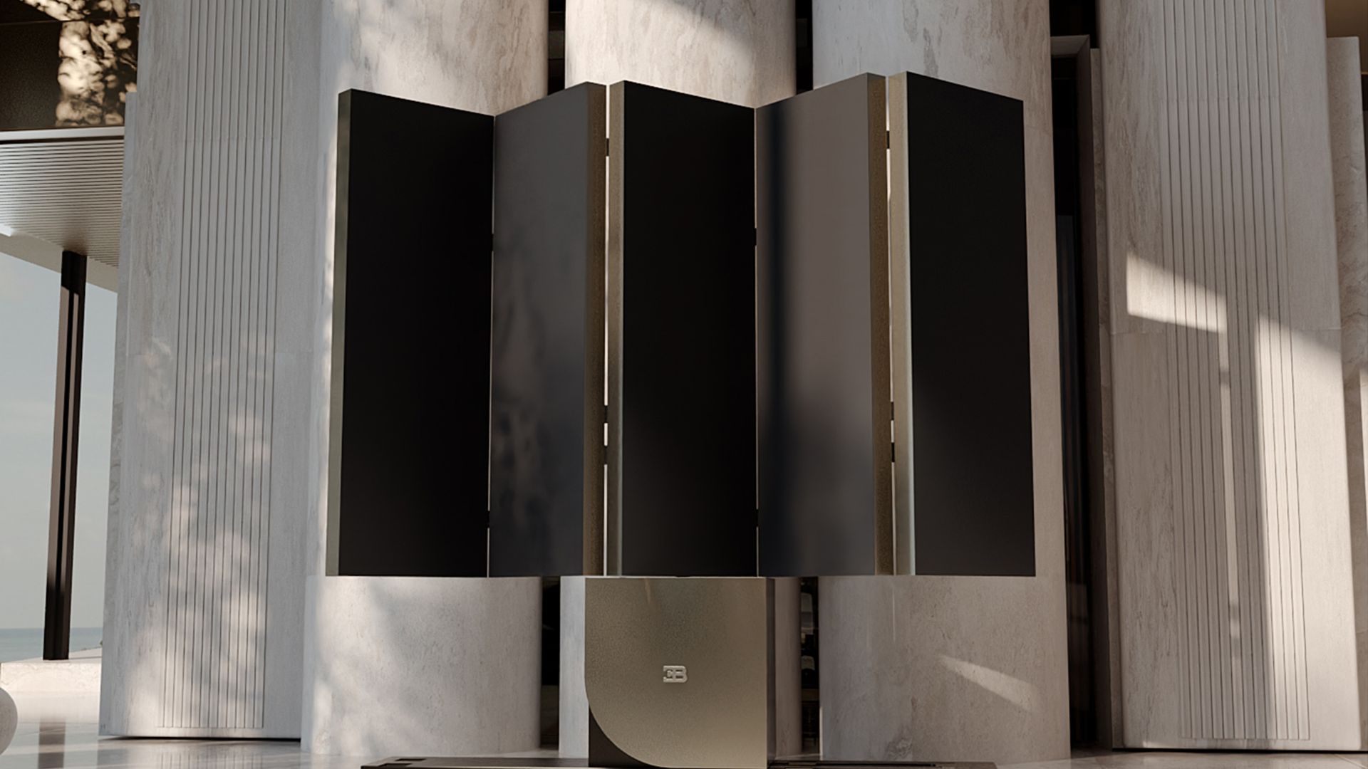 Bugatti's $500,000 folding super TV
