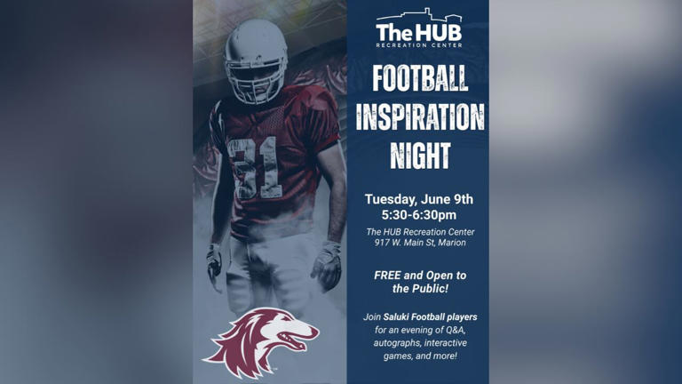 The HUB to host Football Inspiration Night featuring Saluki football ...