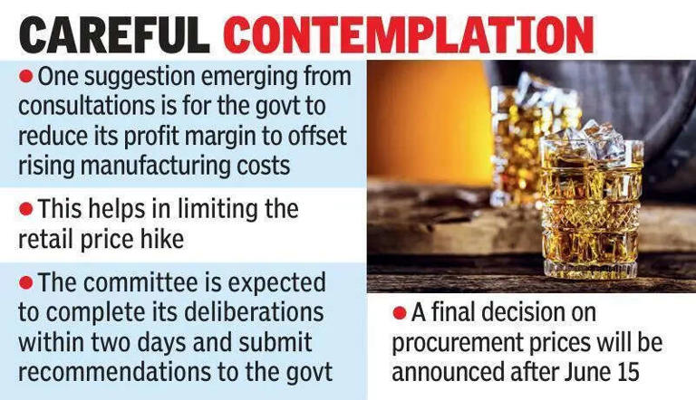 Panel reviews liquor procurement prices amid border smuggling fears