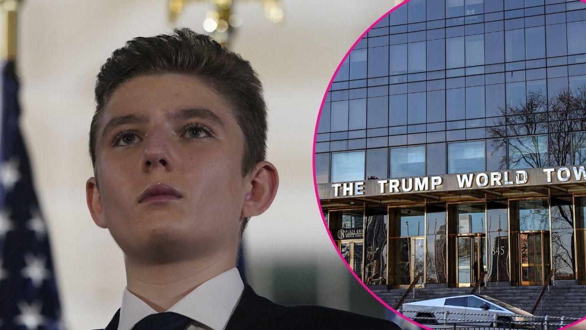 Barron Trump had his own 'floor in Trump Tower' while attending NYU's ...