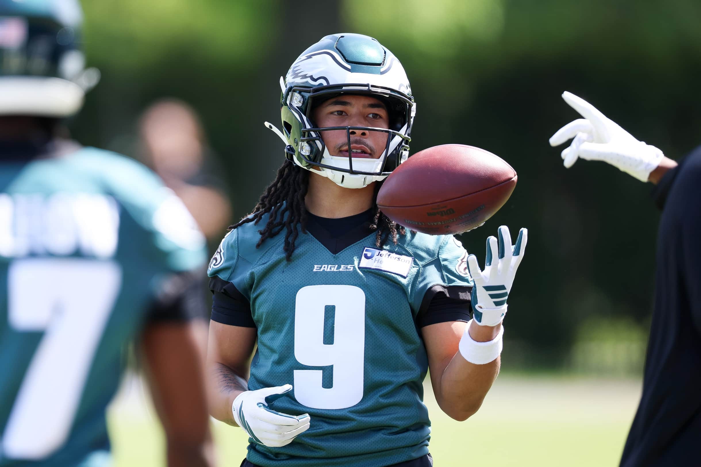 Eagles’ 2026 first round draft pick Makai Lemon goes down with brutal ...