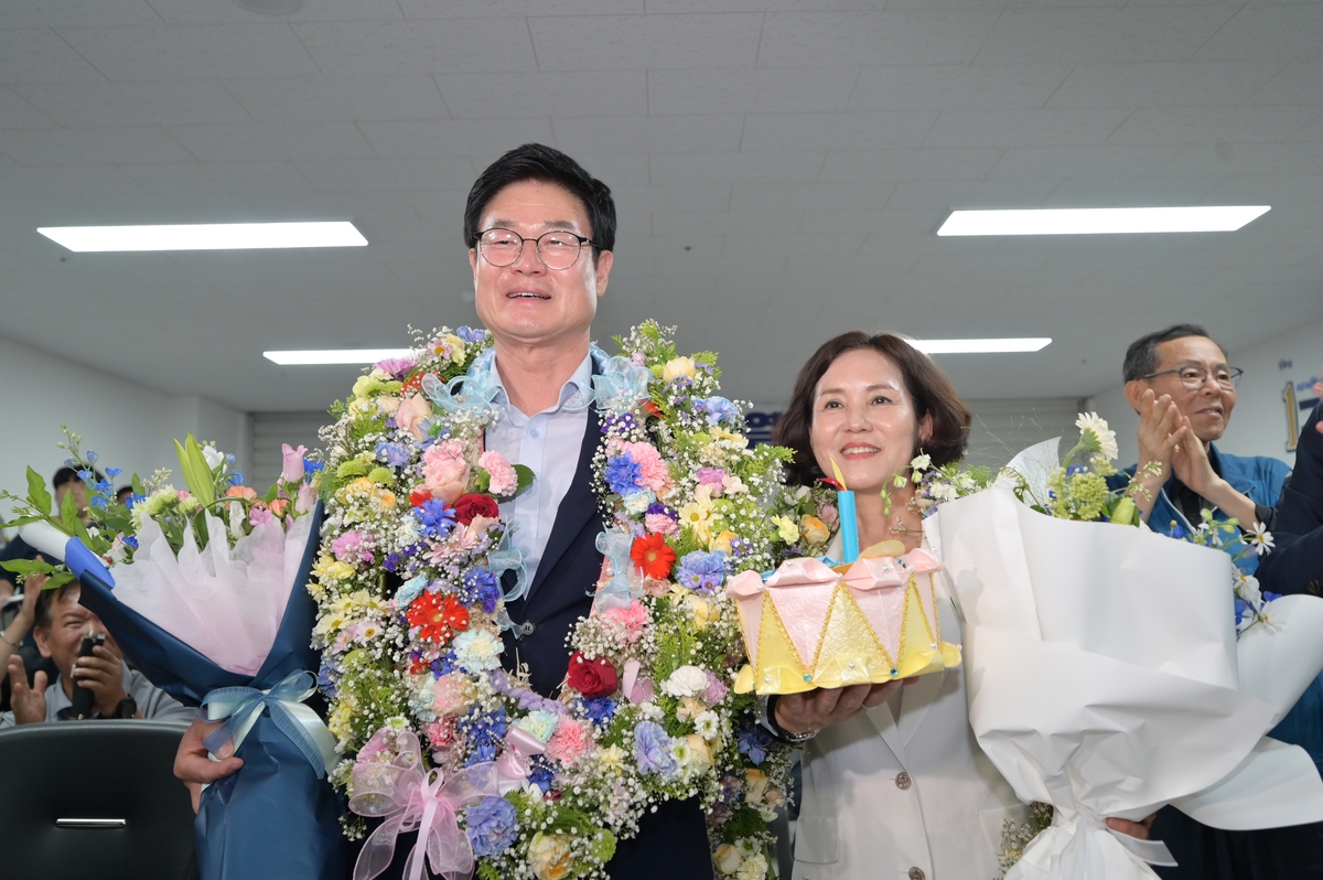 [6·3 지선] 구자열 원주시장 당선인, 리턴매치서 설욕