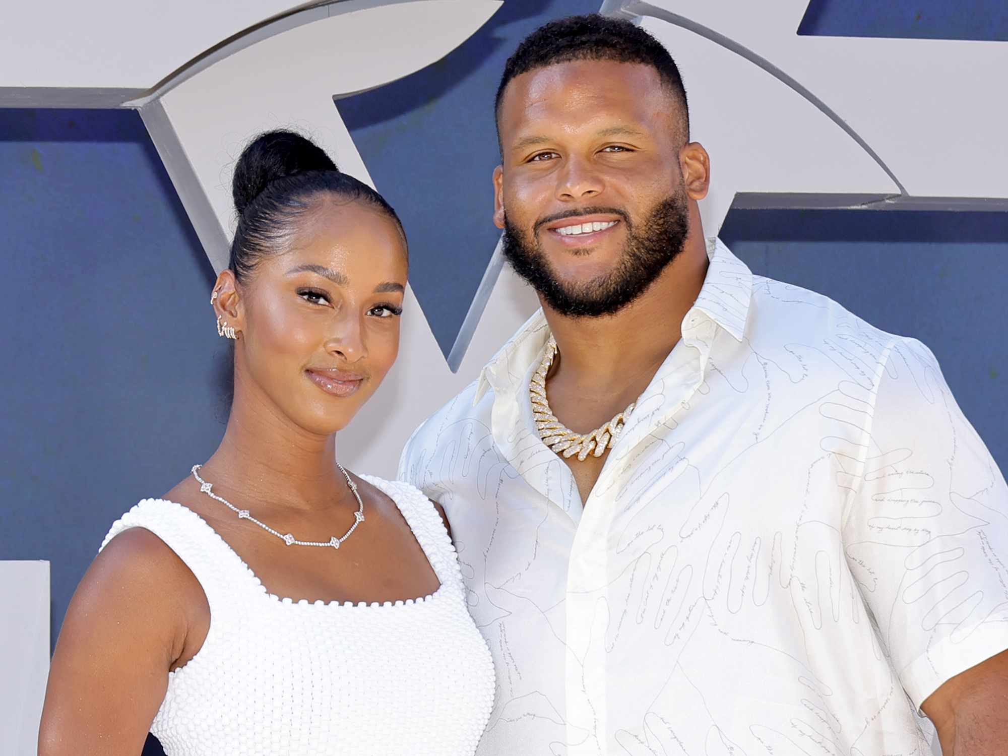 Aaron Donald’s wife responds to comeback chatter with three-word ...