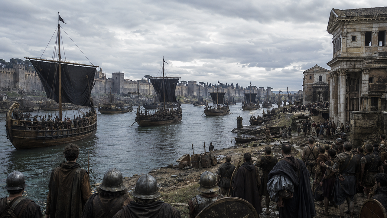 How Arab pirates threatened to destroy medieval Rome, the raid of 846 ...