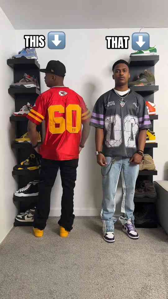 Choose your favorite jersey outfit style