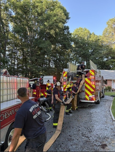 Railroad trestle bridge in Suffolk closed after two fires