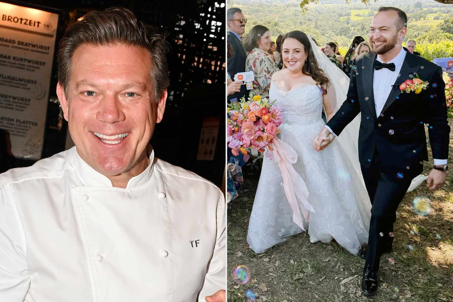 Tyler Florence announces son got married and wishes couple long and ...