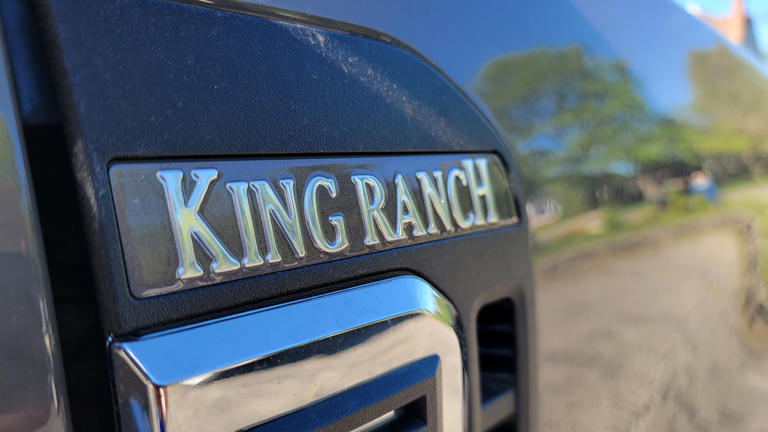 The Ford Super Duty has way too many badges