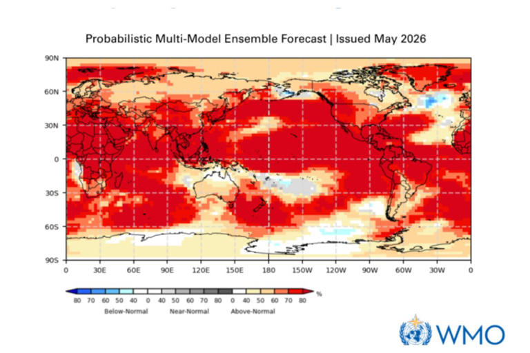Map shows El Niño impact as UN issues warning